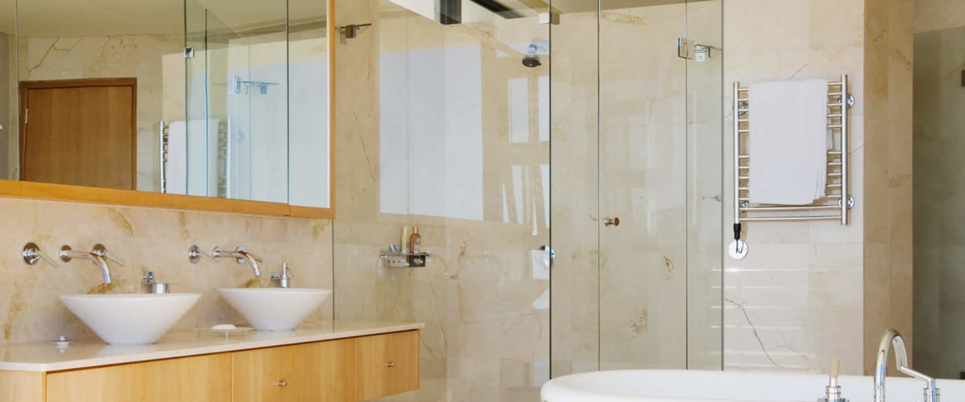 Maintenance Benefits of Tile in a Frameless Shower Design